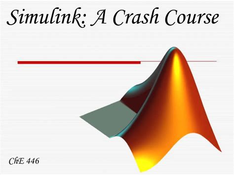 Ppt Simulink A Crash Course Powerpoint Presentation Free Download