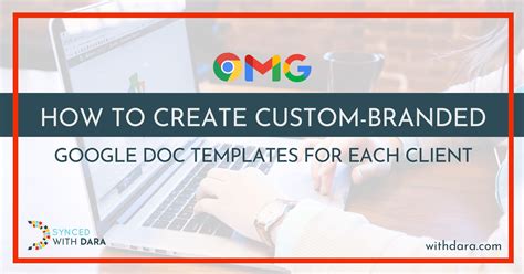 How To Create Custom Branded Google Doc Templates For Each Client SyncedWithDara Com