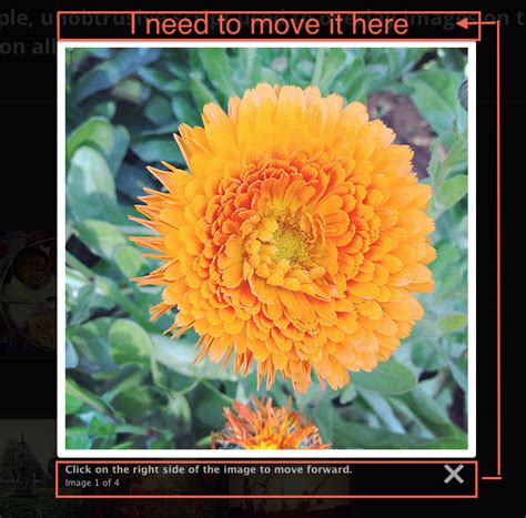 Javascript Lightbox 251 How To Move Close Button And Image Number