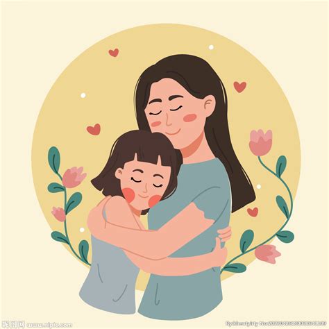 母亲节插画设计图 广告设计 广告设计 设计图库 昵图网nipic