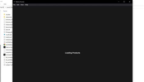 Native Access Stuck On Loading Products Native Access 3 10 3 Community