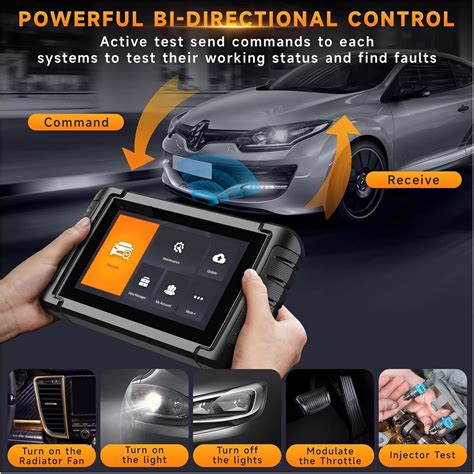 NT BT OBD Bluetooth Scanner Active Test All System Diagnosis Reset Car Diagnostic Tools