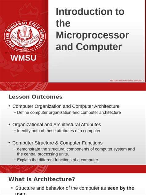 Topic 1 Introduction To The Microprocessor And Computer Pdf Central Processing Unit Input