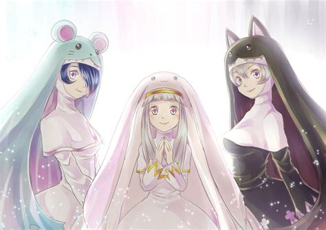 Sistermon Noir Sistermon Blanc And Sistermon Ciel Digimon Drawn By