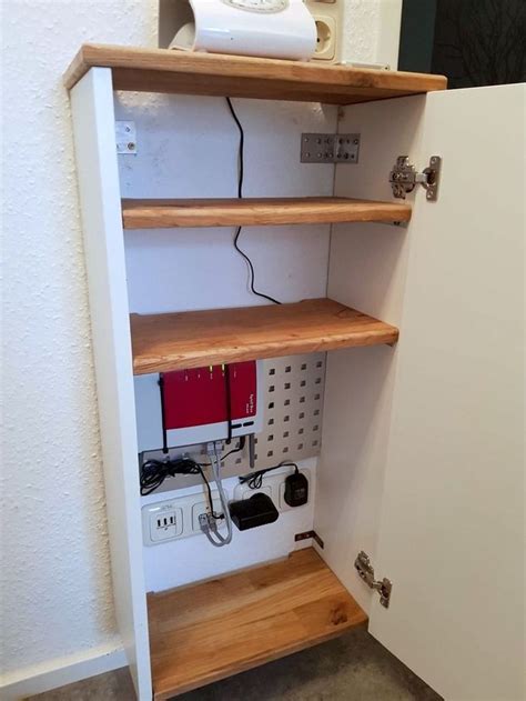 It Sideboard Keep The Wifi Router Out Of Sight Ikea Hackers Wifi