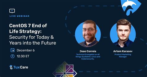 Esteban M On Linkedin Tuxcare Webinar Linux Centos7