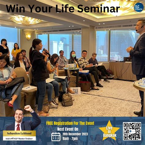 Nlp Top Coach On Linkedin Winyourlife Bangkok Success Mindset Sebastien Nlp Nlptopcoach