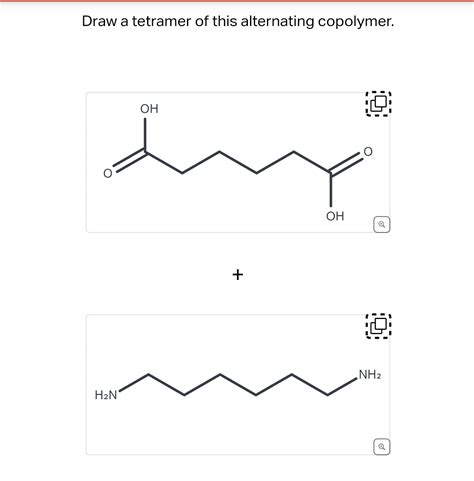 Solved Draw A Tetramer Of This Alternating