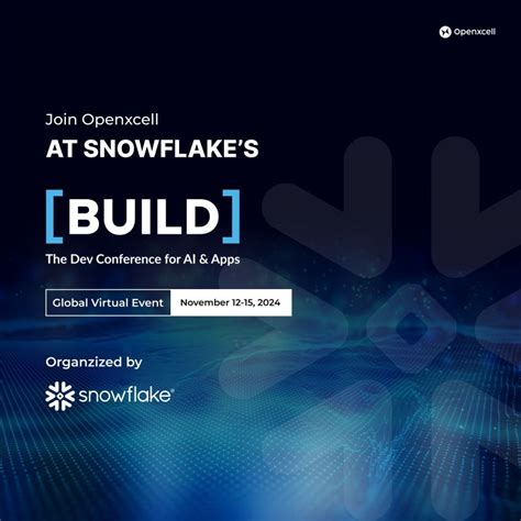 Openxcell Next Gen Ai Services On Linkedin Snowflakebuild2024 Aiinnovation Appdevelopment