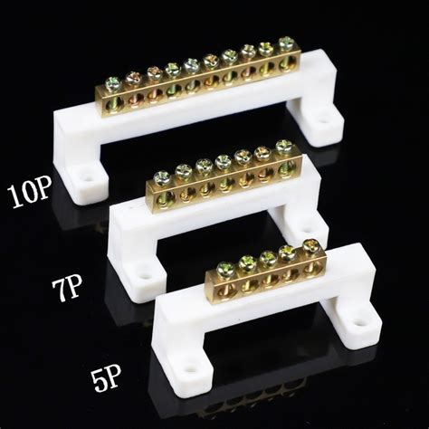 1pc Electric Cable Wire Connector Block High Quality Plastic Screw Barrier Terminal Strip Block
