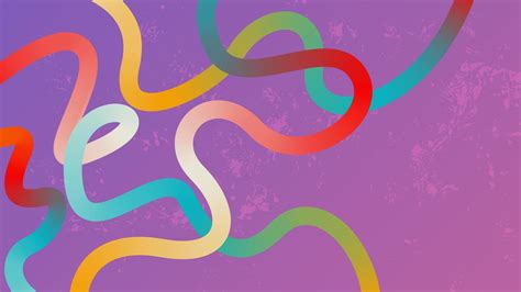 Abstract Background With Dynamic Gradient Wavy Lines Geometric Pattern With Wavy Gradient