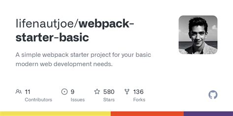 Github Lifenautjoewebpack Starter Basic A Simple Webpack Starter Project For Your Basic