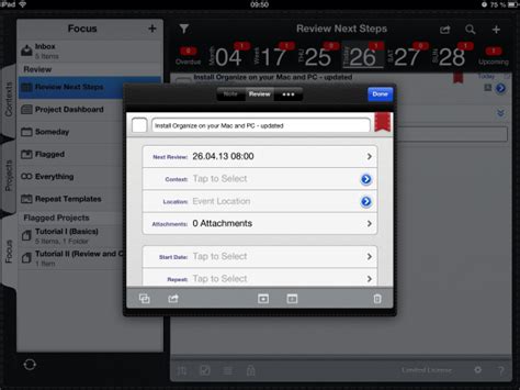 working with repeating tasks