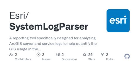 Github Esri Systemlogparser A Reporting Tool Specifically Designed For Analyzing Arcgis