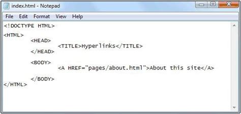 Урок как в Html сделать ссылку