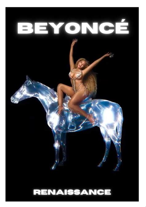Beyonce Renaissance Album Poster In 2022 Music Poster Renaissance
