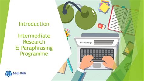 Intermediate Research And Paraphrasing