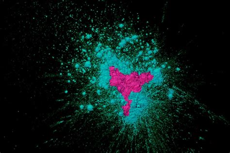 13 000 Cmyk Paint Explosion Pictures