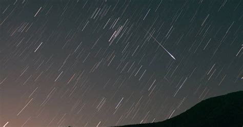오늘 밤 12년 만에 최대 별똥별 쇼 시간당 150개