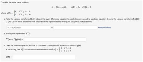 Solved Consider The Initial Chegg