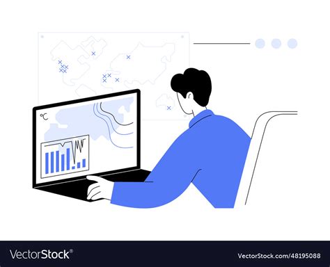Environmental Data Management Abstract Concept Vector Image