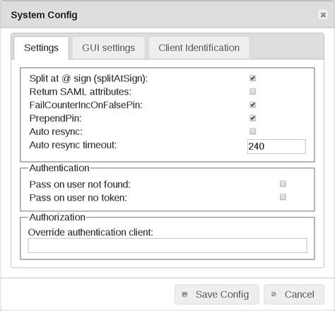 11 System Config LinOTP 2 9 Documentation