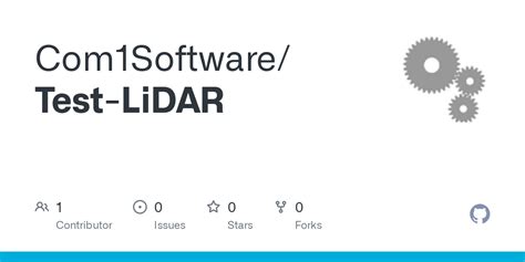 GitHub Com1Software Test LiDAR
