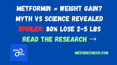 Does Metformin Cause Weight Gain Or Loss Full Research Guide