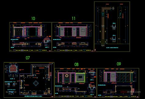 56wall Cladding Details Ceiling Details Autocad Blocks Wall