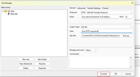 Connect Via Sftp Using Ssh Key Authentication With Filezilla Ipserverone