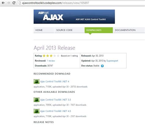 Computer Programming Installing The Aspnet Ajax Control Toolkit Example