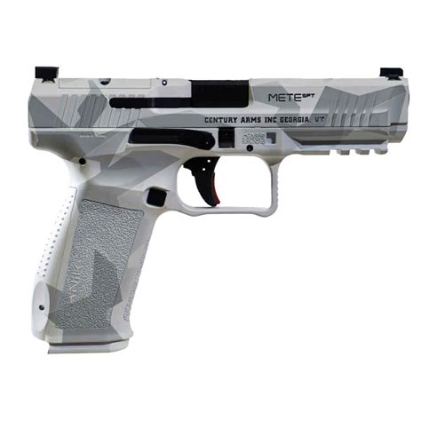 Canik Mete Sft 9mm Luger 446in Arctic Splinter Cerakote Pistol 201
