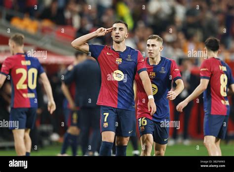 Ferran Torres Barcelona April 27 2025 Football Soccer Ferran