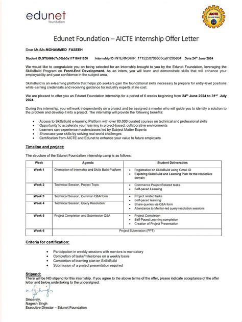 Mohammed Faseeh On Linkedin Edunetfoundation Ibmskillsbuild Aicte Frontenddevelopment