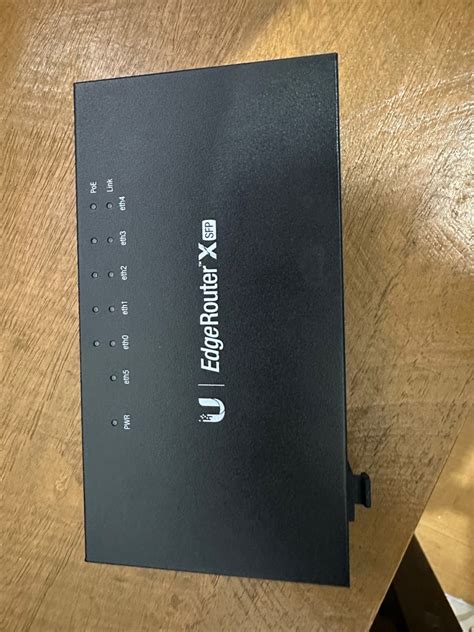 Ubiquiti Edge Router X Sfp Computers And Tech Parts And Accessories