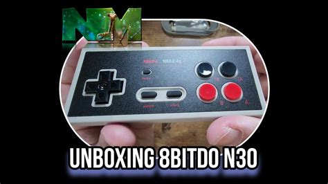 8bitdo N30 Unboxing Youtube