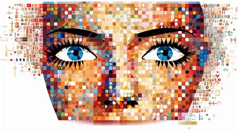 Abstract Dot Mosaic Pattern Based On User Password For Graphic Design Projects Premium Ai