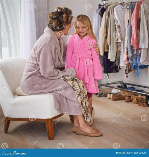 The Bond Between And Granny And Her Granddaughter A Grandmother And Granddaughter Sharing A