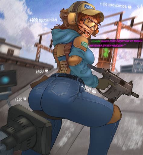 Rule 34 Armor Big Ass Big Butt Breasts Brown Hair Camera Clothed
