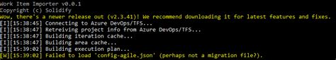 failed to load config agile json while trying to import workitems in azure devops · issue 180