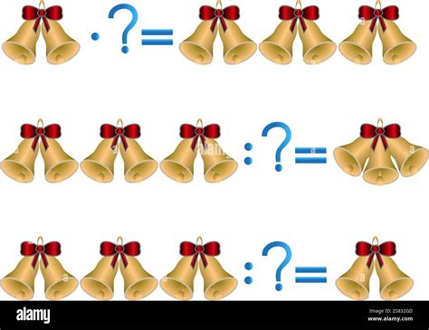 Action Relationship Of Division And Multiplication Examples With Bells
