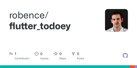 GitHub Robence Flutter Todoey