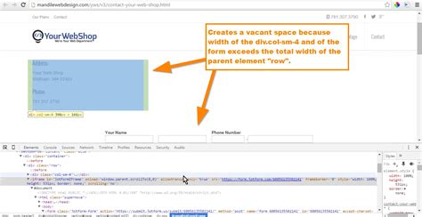 Remove Marginpadding From Top Of My Form