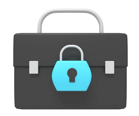 Bag Business Security Padlock 24170077 Png