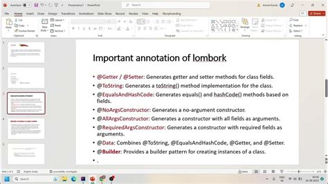 Project Using Lombok Details Explanation Java Boilerplate Code