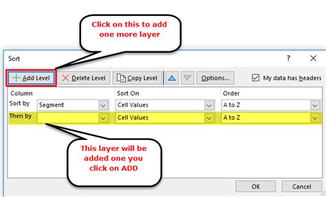 Sort Data In Excel How To Sort Single And Multi Level Data