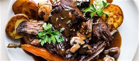 Wine Braised Beef With Mushrooms Gigizilla