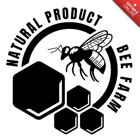 Logotipo De Granja Apícola Modelo De Diseño Gratuita