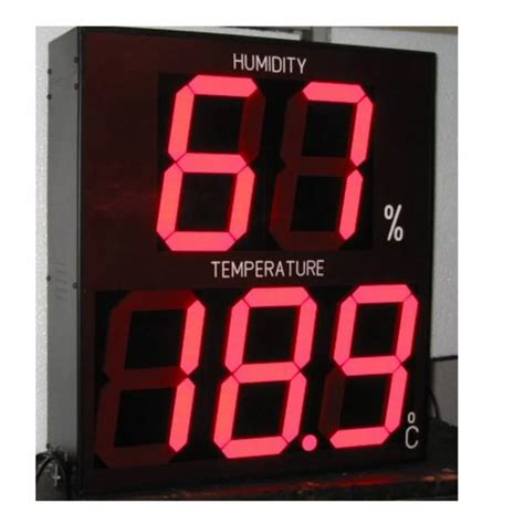 On Off LCD Digital Temperature And Humidity Indicator At Unit In New Delhi