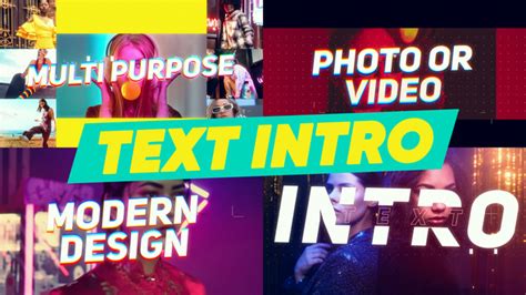Text Intro Premiere Pro Templates VideoHive